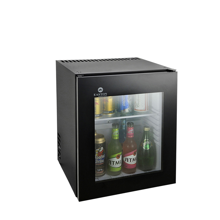 30L Absorption Hotel Black Color Glass Door Mini bar from China ...